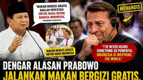 Motivator Kondang Amerika Tony Robbins Menangis, Dengar Alasan Prabowo ...